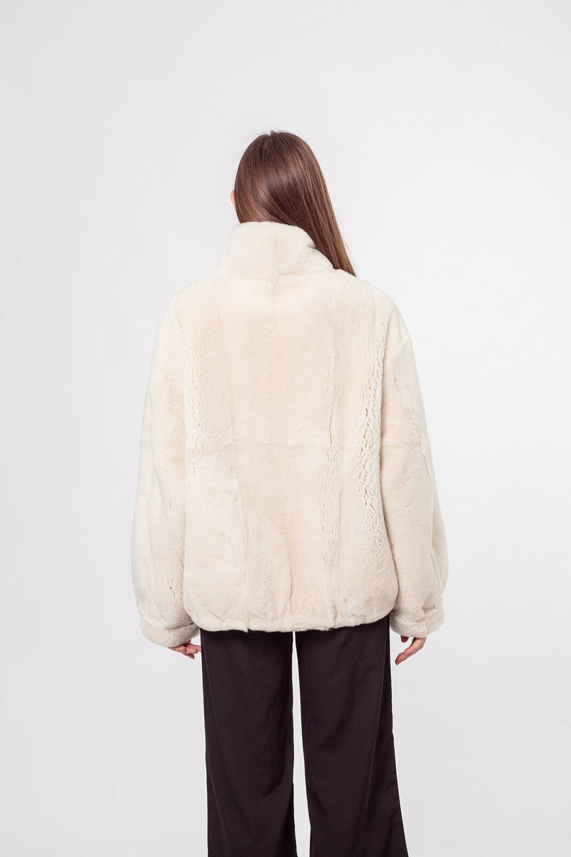 rex full pelt rex rabbit fur coat with lapel 210726 – LVCOMEFF